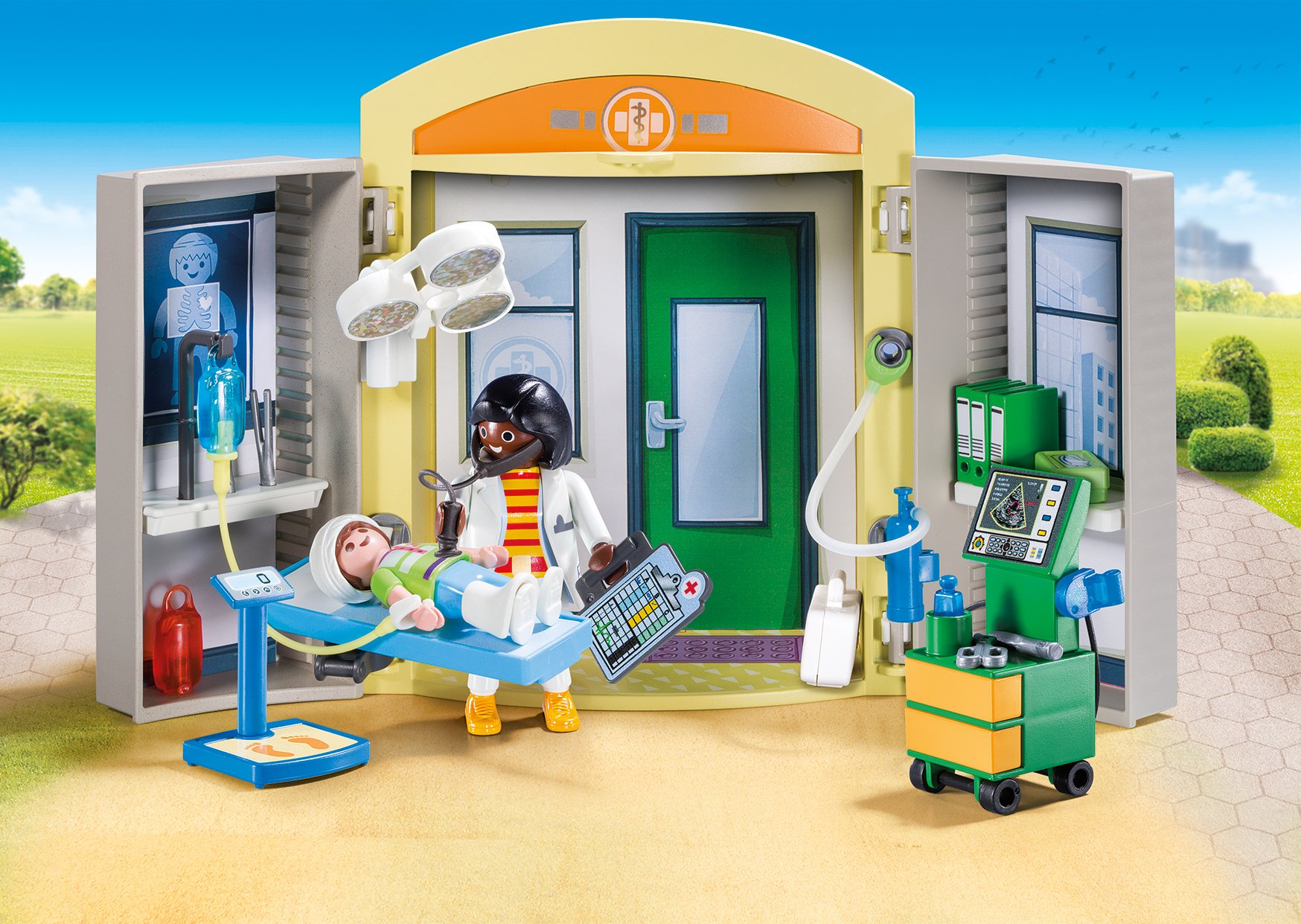 Playmobil Hospital Play Box Building Kit