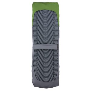 Klymit Static V Sheet, Sleeping Pad Cover, Green/Gray, Regular