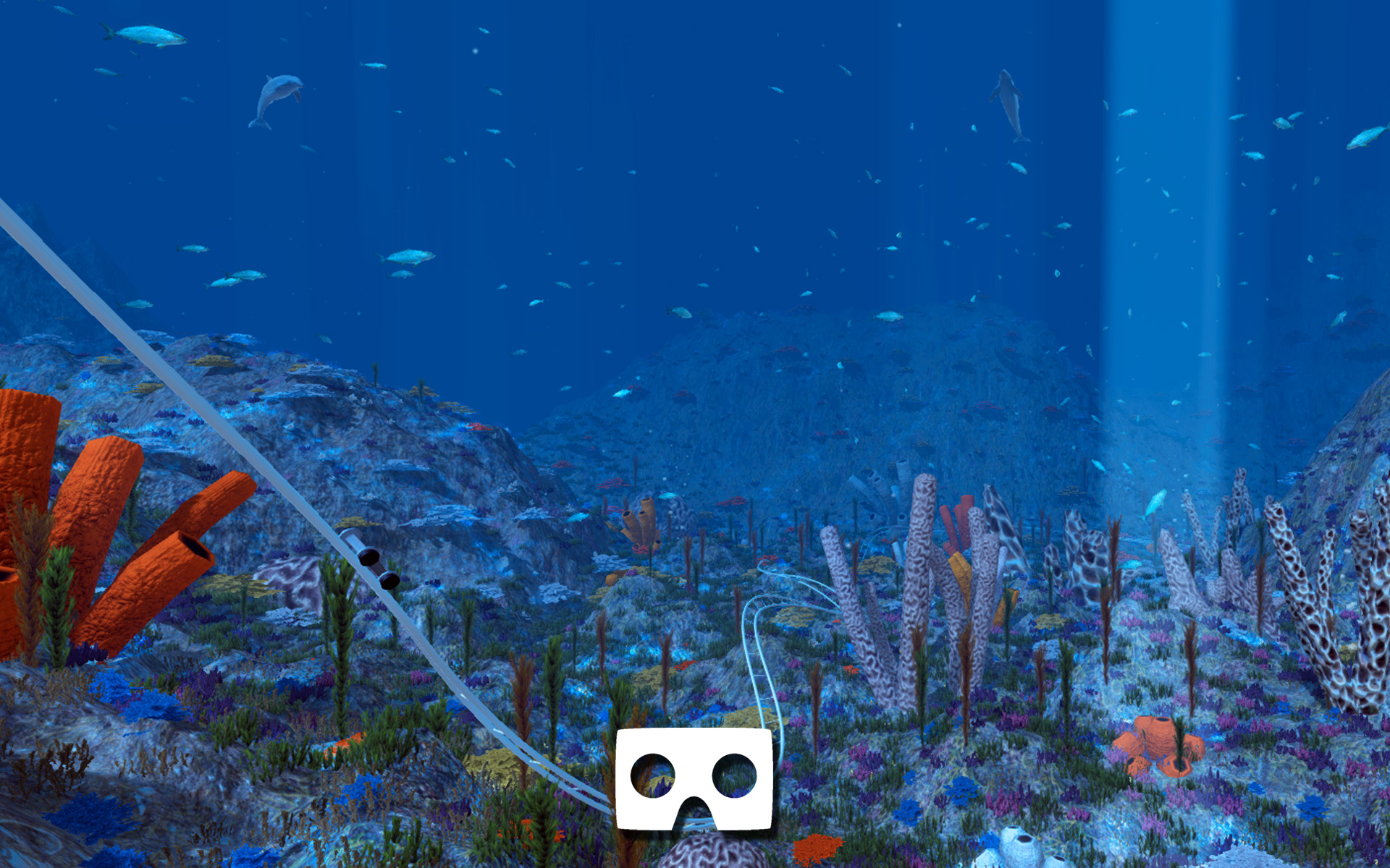 VR Deep Ocean Roller Coaster (Google Cardboard)