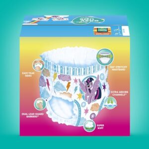 Pampers Easy Ups Pull On Disposable Training Diaper for Girls (3T-4T) Jumbo Pack 22 Count