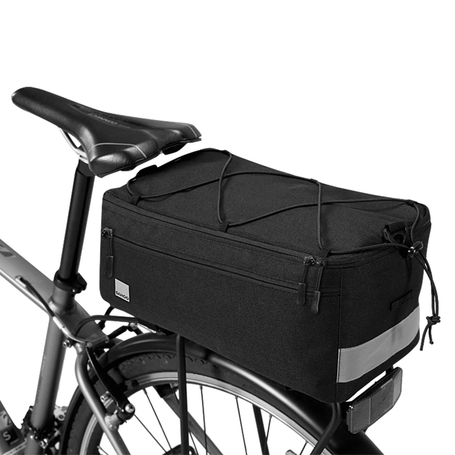 ArcEnCiel Bike Trunk Bag Bicycle Panniers Water-Resistant Rack Rear Seat Carrier Pack