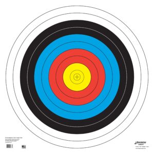 archery 40cm & 80cm targets by longbow (15 pack (80cm) folded, 80cm archery paper)