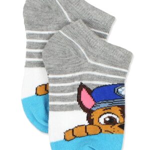 Nick Jr. Boys Girls 6 pack Socks (4-6 (Shoe: 7-10), Paw Patrol Multi)