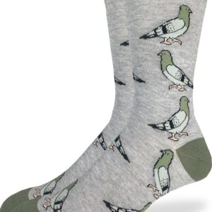 Good Luck Sock Men's Pigeon Socks, Adult, Shoe Size 7-12