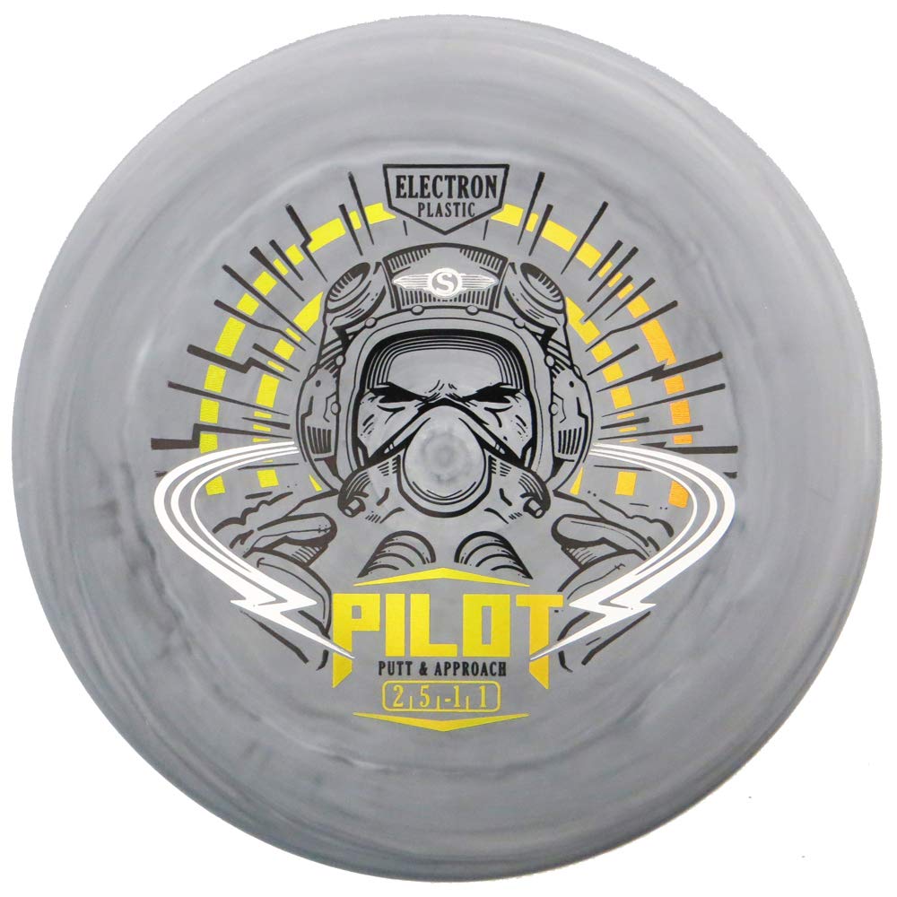 Streamline Discs Electron Plastic Pilot Putt & Approach Disc Golf - Neutral-Stable, Speed 2, Putter - PDGA Approved - 160-169g - Colors May Vary