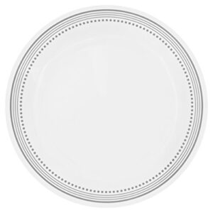 Corelle 1127003 Mystic Gray Chip & Break Resistant 12pc Dinner Set, Service for 4, Grey, 27.94 x 12.38 x 26.67 cm