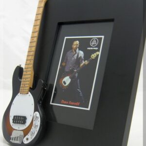 DAVE FARRELL Miniature Guitar Frame Stingray Bass Linkin Park