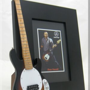 DAVE FARRELL Miniature Guitar Frame Stingray Bass Linkin Park