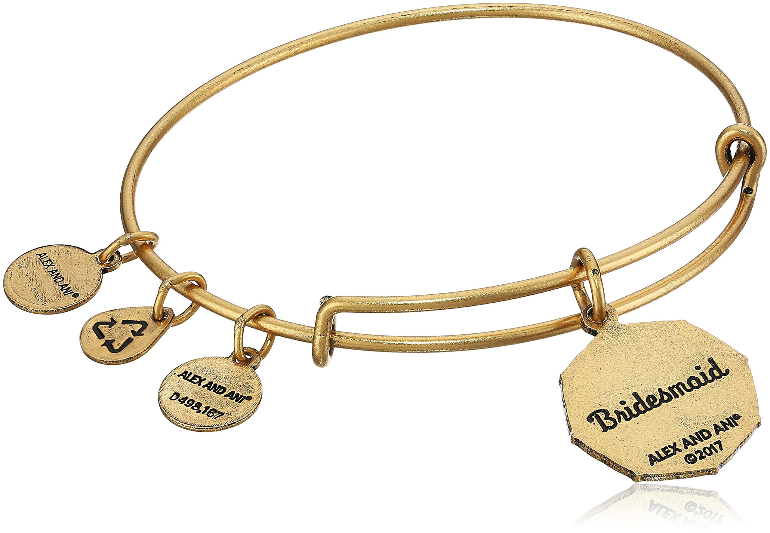 Alex and Ani Bridesmaid Rafaelian Gold Bangle Bracelet