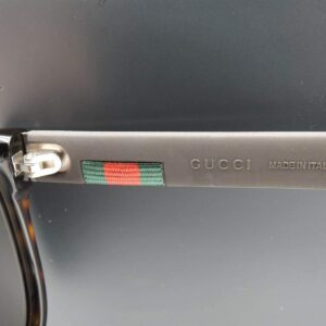 Gucci Polarized Grey Square Men's Sunglasses GG0010S 003 58