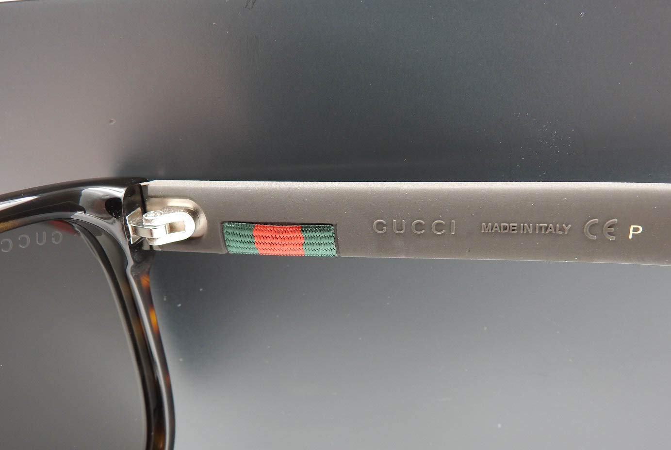 Gucci Polarized Grey Square Men's Sunglasses GG0010S 003 58