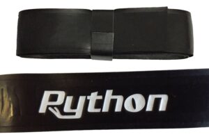 python deluxe wrap racquetball grip (black)