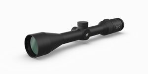 gpo passion 3x riflescope 3-9x42, 1" tube, 1/4moa, plex reticle - r310