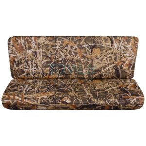 totally covers compatible with 1997-2003 ford f-150 super cab camo truck seat covers (rear 40/60 split bench): wetland camouflage (16 prints) f-series extended f150 back