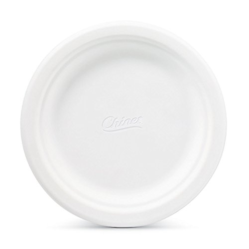 Chinet Classic White, Round Appetizer and Dessert Plates, 6.75 Inches, 70 Count