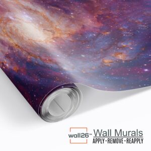 wall26 - Dark Industrial Interior of an Old Building - Removable Wall Mural | Self-Adhesive Large Wallpaper - 100x144 inches