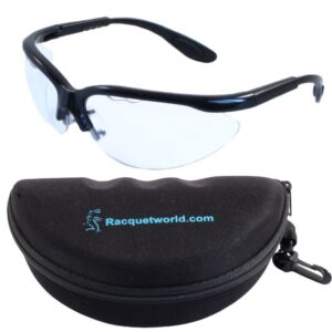 python xtreme view racquetball eyeguard (eyewear/eye protection) (w/case)