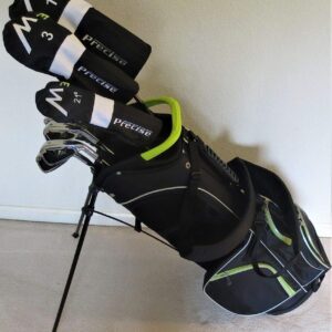 Tall Mens Golf Set Complete - Taylor Fit Custom Made Clubs +1" Length Regular Flex Shafts