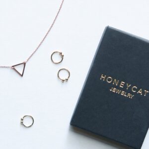 HONEYCAT Silver Ear Cuffs (set of 3) | Minimalist Delicate Jewelry (S)