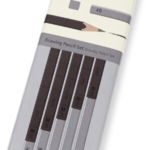 Moleskine Classic Drawing Pencil Set, 5 Pencil Set