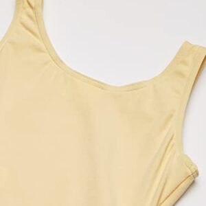 Capezio Girls' Big Classic High Tank Leotard, Butter, Medium