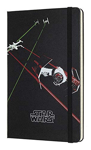 Moleskine Limited Edition Star Wars Notebook, Hard Cover, Large (5" x 8.25") Ruled/Lined, 240 Pages