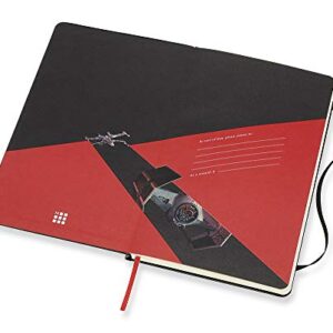 Moleskine Limited Edition Star Wars Notebook, Hard Cover, Large (5" x 8.25") Ruled/Lined, 240 Pages