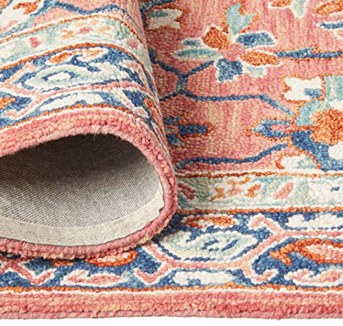 Loloi Zharah Rose/Denim 5'-0" x 7'-6" Area Rug