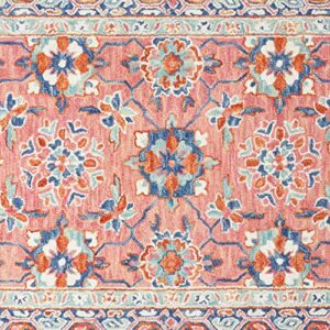 Loloi Zharah Rose/Denim 5'-0" x 7'-6" Area Rug