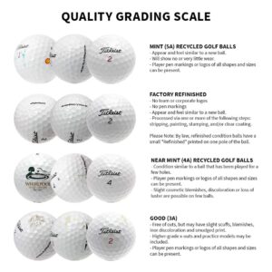 Orange Value Brand Mix Value Mint Quality Golf Balls - 24 Pack