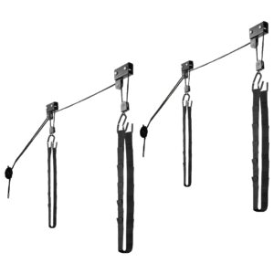 RAD Sportz Kayak Hoist 2-Pack Quality Garage Storage Canoe Lift with 125 lb Capacity Even Works as Ladder Lift Premium Quality Pulley System