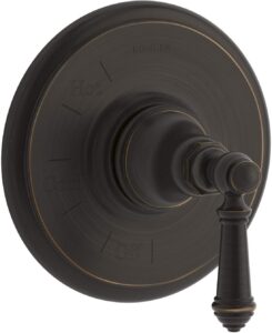 kohler ts72767-4-2bz artifacts valve trim-lever, oil-rubbed bronze