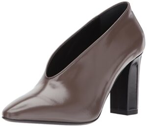 via spiga women's baran block heel pump, bark leather, 5 m us