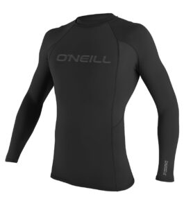 o'neill men's thermo-x long sleeve crew, black, l