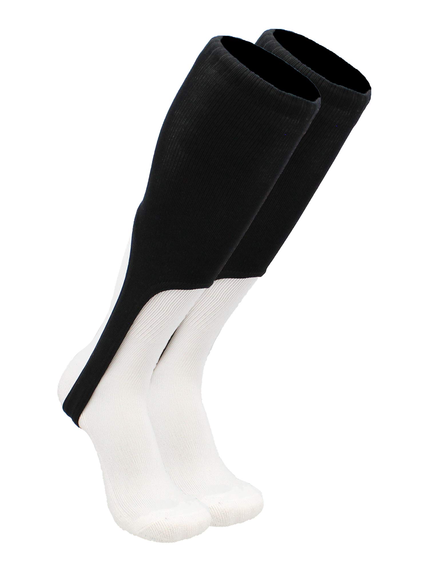 TCK 9 Inch Solid Baseball Stirrups (Black, Medium)