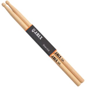 drum sticks 5a wood tip drumstick (1 pair maple)