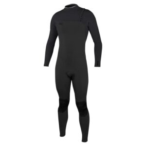 o'neill men's hyperfreak 3/2mm zipless full wetsuit, black/black, x-large short