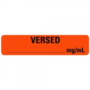 labelvalue | versed medical labels lv-man68