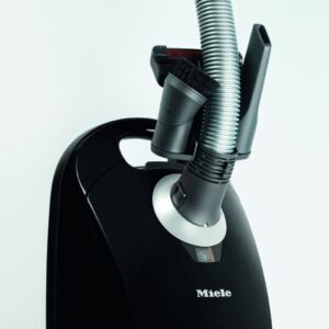 Miele Turbo Team Canister Vacuum, Obsidian Black