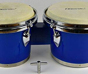 Hisonic Signature Series HS4613 Tunable Wood Bongo Set (6" & 7")