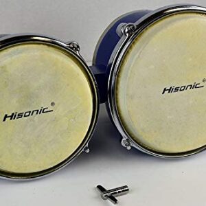 Hisonic Signature Series HS4613 Tunable Wood Bongo Set (6" & 7")