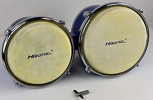 Hisonic Signature Series HS4613 Tunable Wood Bongo Set (6" & 7")