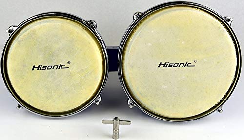 Hisonic Signature Series HS4613 Tunable Wood Bongo Set (6" & 7")