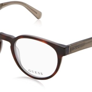 Guess GU1932 Eyeglass Frames - Dark Havana Frame, 51 mm Lens Diameter GU193251052