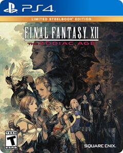 final fantasy xii the zodiac age limited steelbook edition - playstation 4