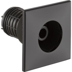 delta faucet t50210-bl hydrachoice square body spray trim, matte black