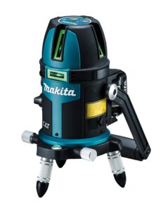 makita sk209gdz 12v max cxt lithium-ion cordless self-leveling multi-line/plumb point green beam laser, tool only