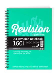 silvine a4 luxpad revision notebook wirebound