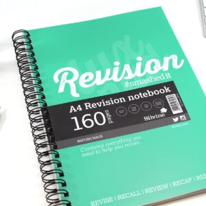 Silvine A4 Luxpad Revision Notebook Wirebound