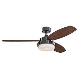 Westinghouse 7205300 Alloy LED Ceiling Fan, 52 in, Gun Metal